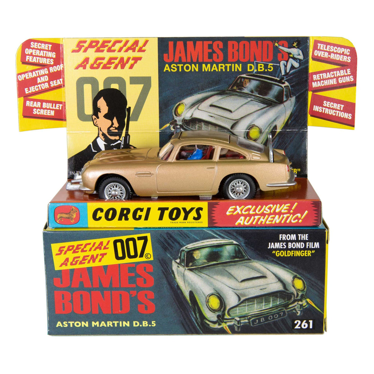 James Bond's Aston Martin D.B.5 (261) – Corgi Model Club Canada